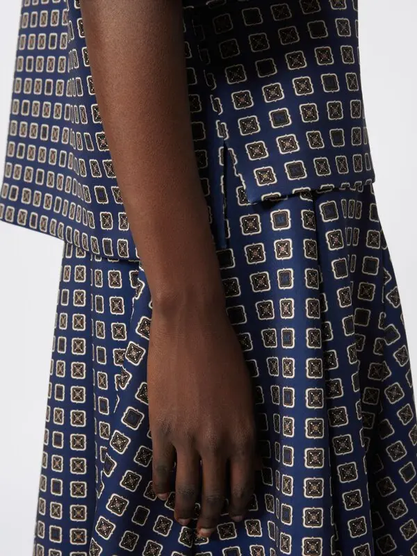 Max Mara Printed Jersey T-shirt - Navy