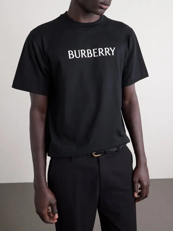 Burberry Seth Logo-print Cotton-jersey T-shirt