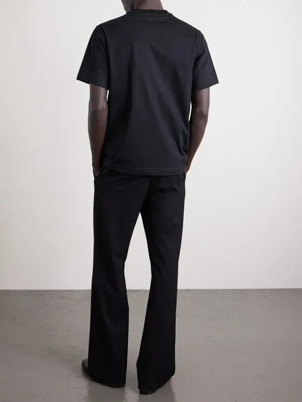 Burberry Seth Logo-print Cotton-jersey T-shirt
