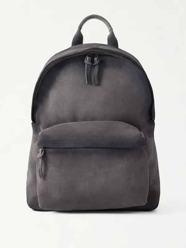 Officine Creative Oc 001 Suede Backpack - Gray