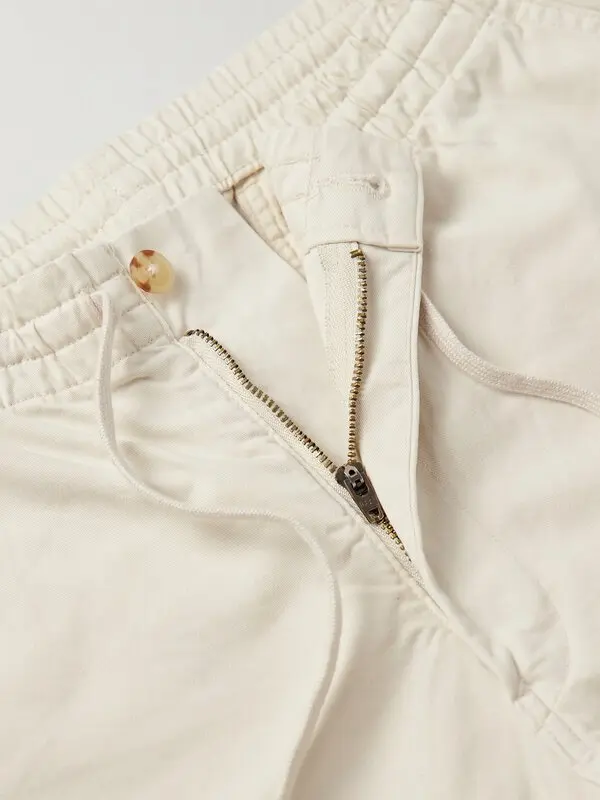 Polo Ralph Lauren Prepster Tapered Cotton-blend Twill Drawstring Trousers