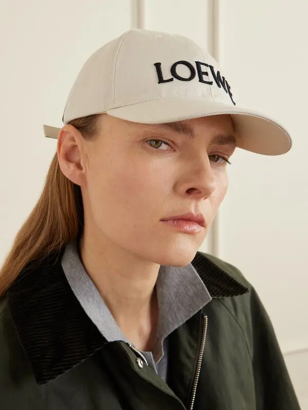 Loewe Louis Wain Embroidered Baseball Cap - Neutrals | Editorialist