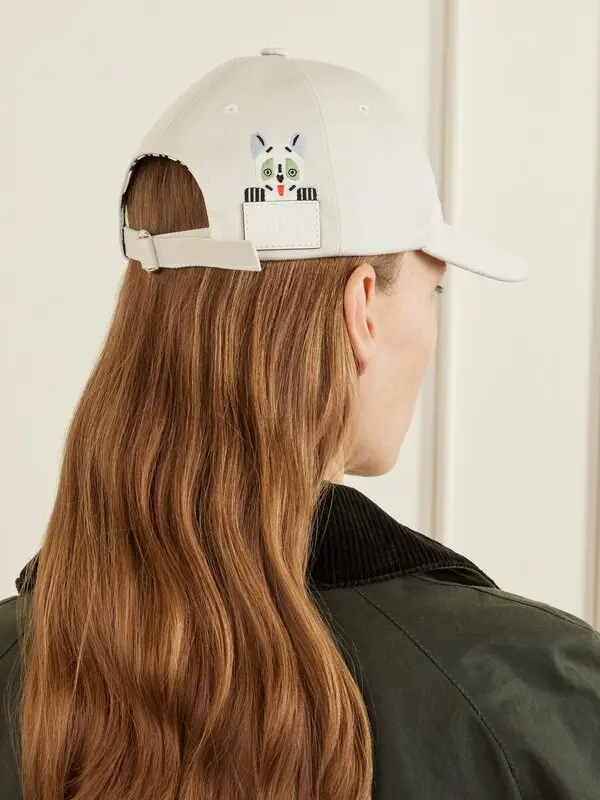 Loewe Louis Wain Embroidered Baseball Cap - Neutrals | Editorialist