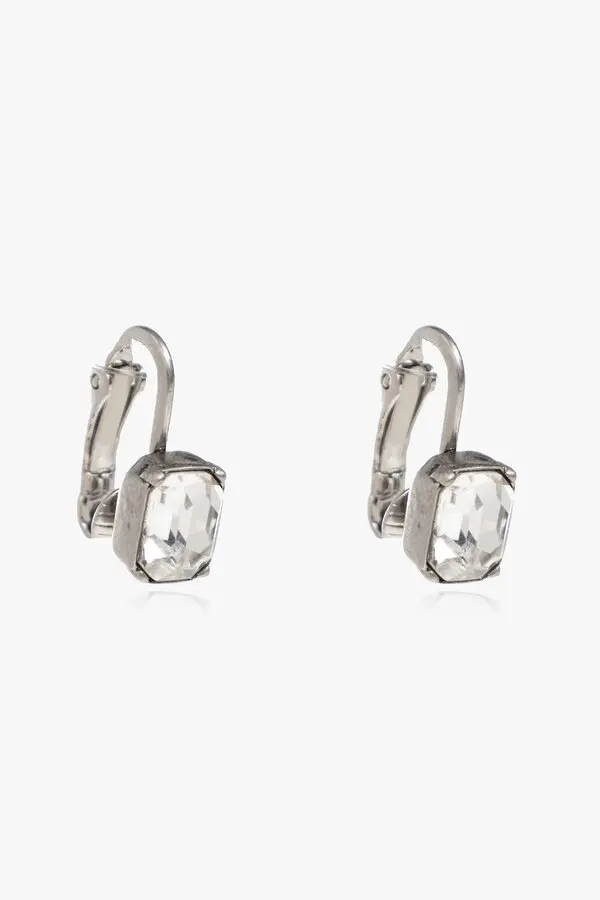 Dsquared2 Embellished Earrings - Silver