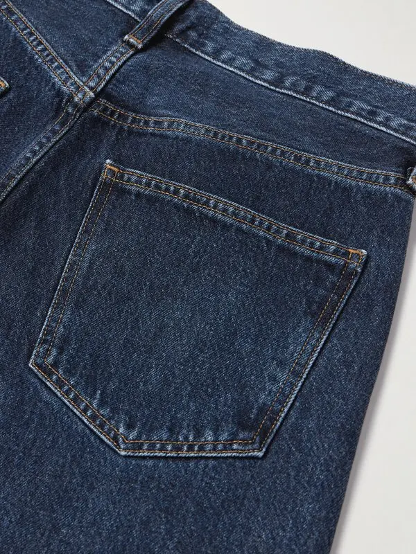 AGOLDE Low Curve Crop High-rise Wide-leg Jeans