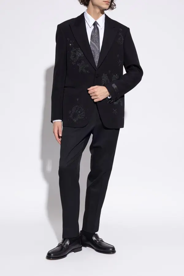 FERRAGAMO Teatro Loafers - Black