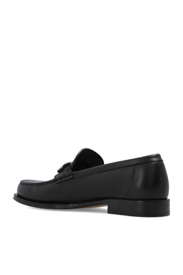 FERRAGAMO Teatro Loafers - Black