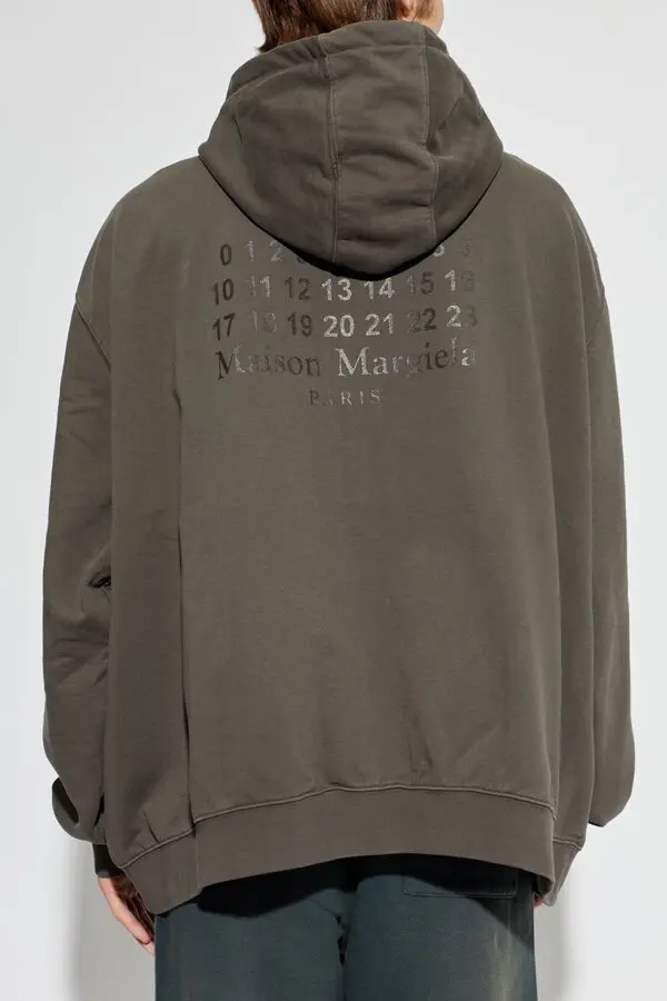 MAISON MARGIELA Hooded Sweatshirt - Grey