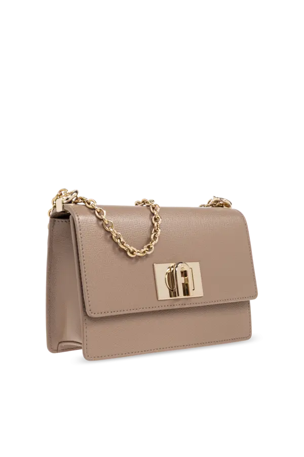 Furla Mini Shoulder Bag - Beige