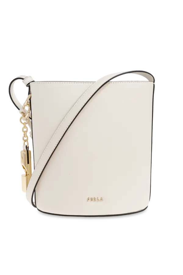 Furla Roxie Mini Shoulder Bag - Cream