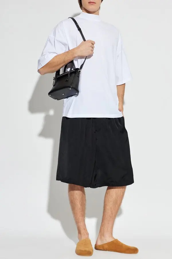 JIL SANDER Satin Shorts