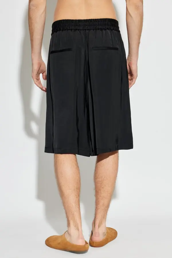 JIL SANDER Satin Shorts