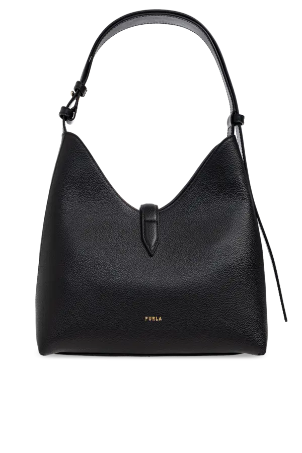 Furla Goccia Small Shoulder Bag - Black