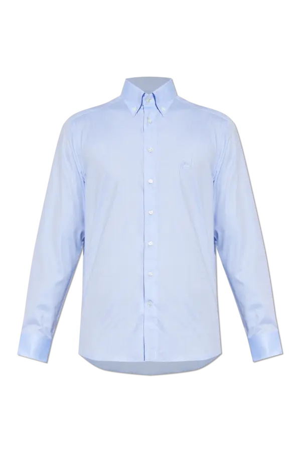 Etro Shirt With Logo - Light Blue