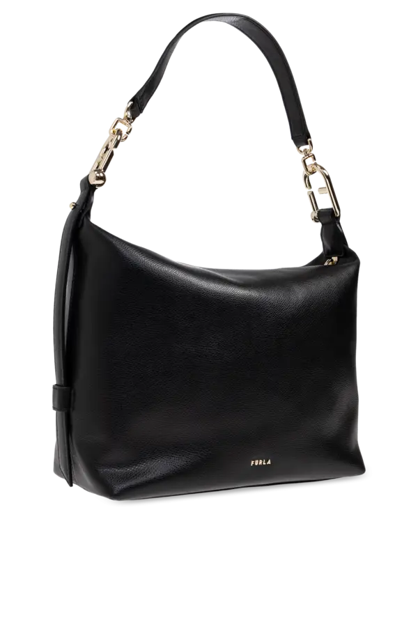 Furla Tonie Medium Shoulder Bag - Black