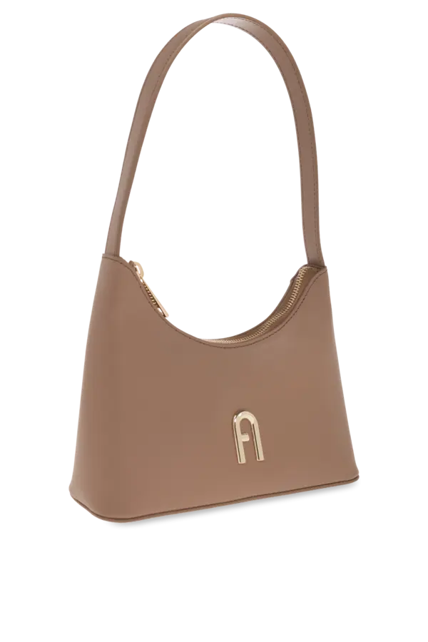 Furla Diamante Mini Shoulder Bag - Brown
