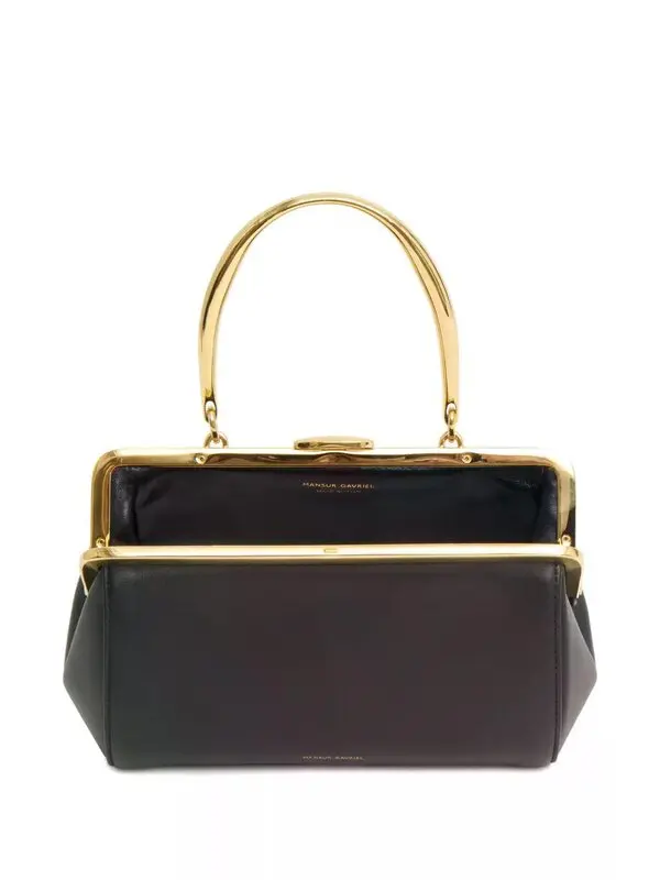 MANSUR GAVRIEL Pina Metal Handle Evening Mini Bag