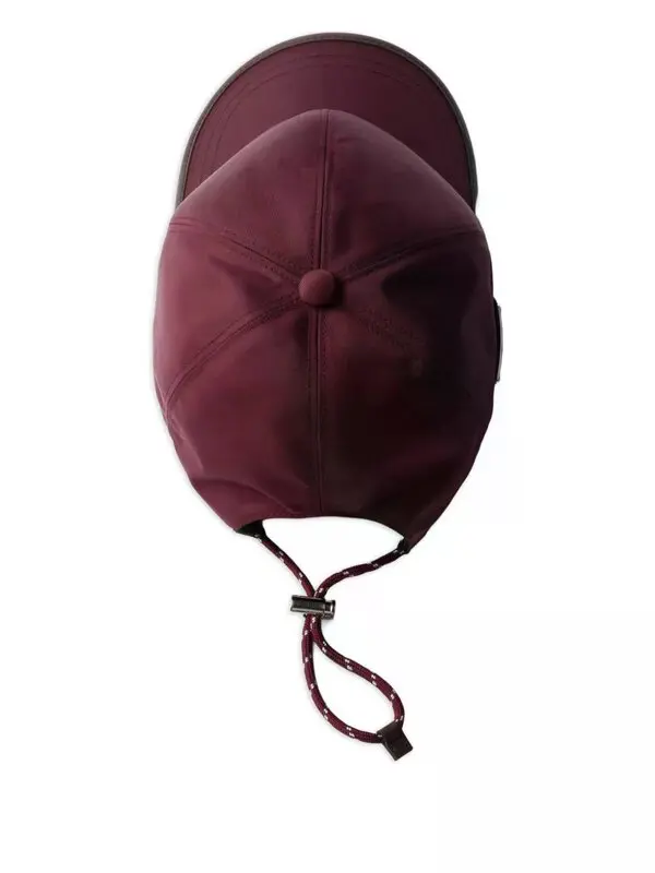 Prada Speedrock Re-nylon Baseball Cap - Red
