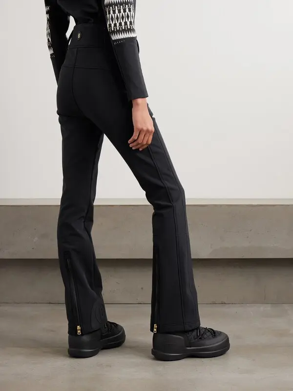 Bogner Hazel Appliquéd Ski Pants - Black