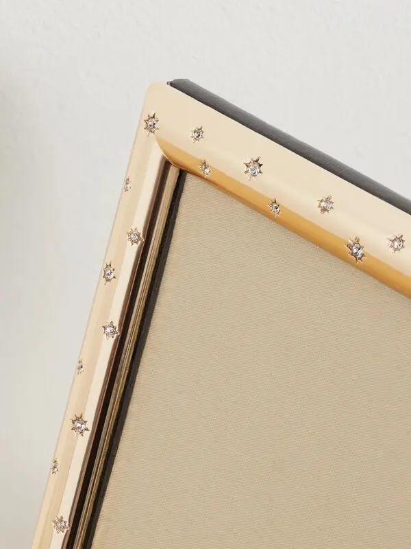 L'Objet Stars Swarovski Crystal-embellished Picture Frame - Gold