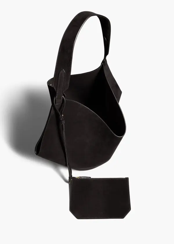 Khaite Medium Lotus Tote - Black