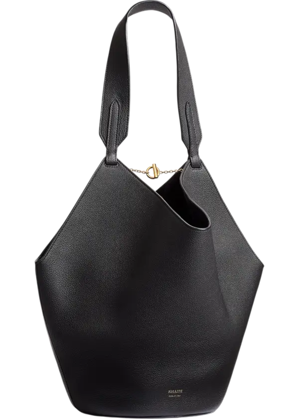Khaite Small Lotus Tote - Black