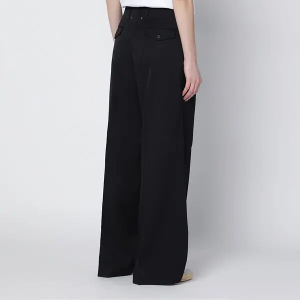 GOLDEN GOOSE Wide Leg Wool Trousers