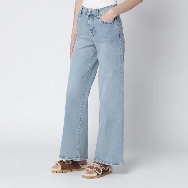 FRAME Le Slim Palazzo Jeans - Light Blue