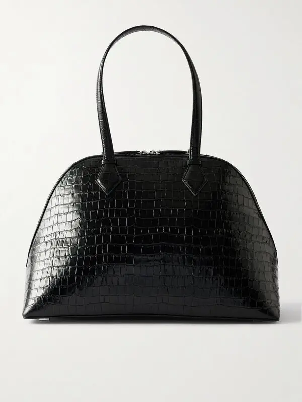 A.emery Harnick Croc-effect Leather Shoulder Bag