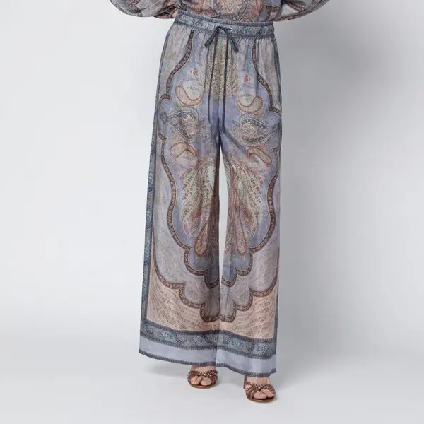 Zimmermann Wanderlust Tapestry Print Trousers - Multicolor
