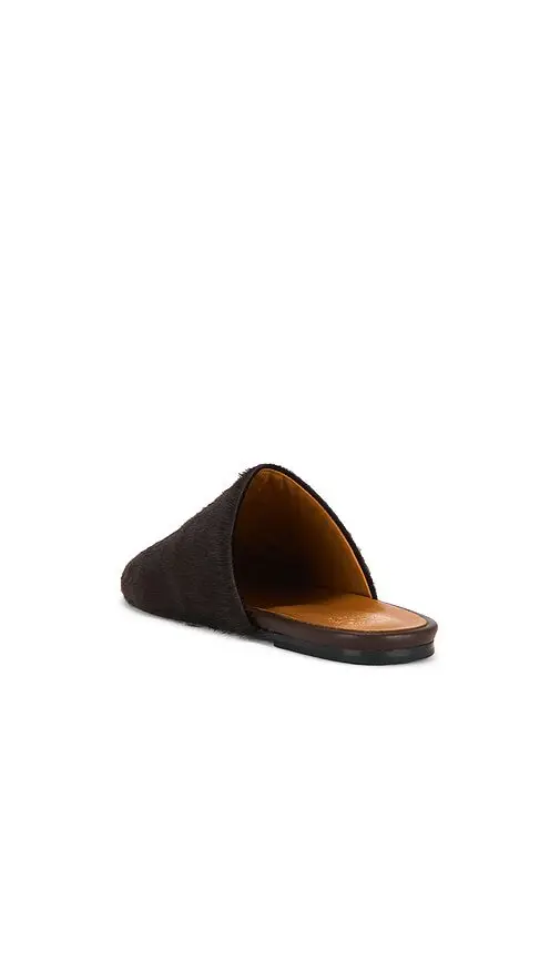 ATP ATELIER Forcola Leather And Calf Hair Slip-on