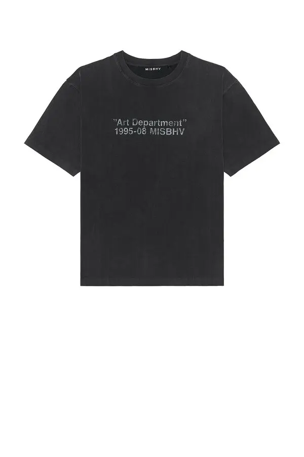 MISBHV Basic T-shirt In Black