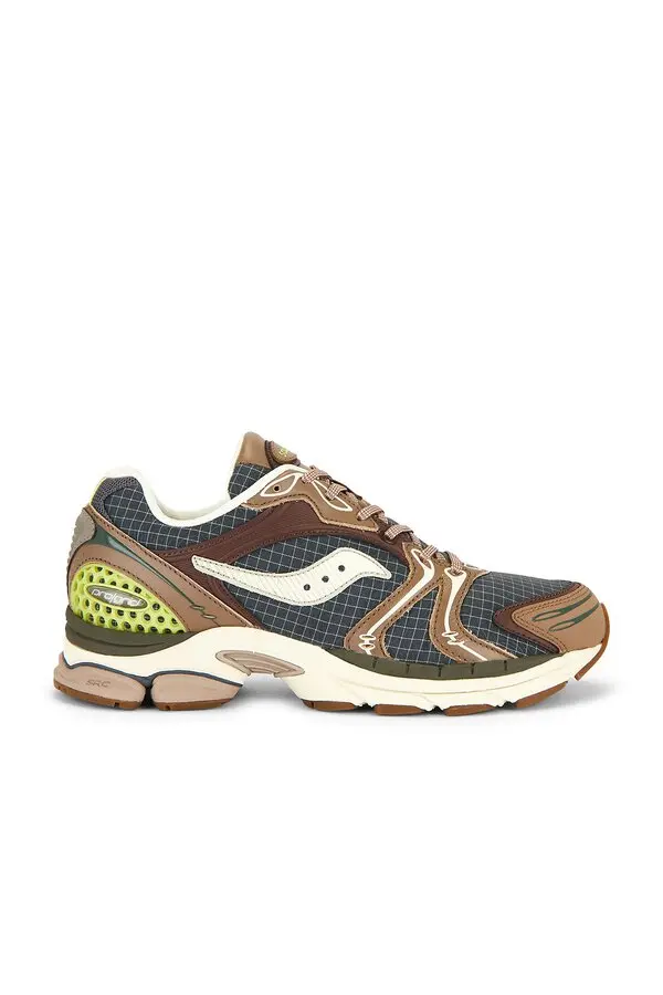 Saucony Progrid Triumph 4 Sneakers - Carbon & Taupe