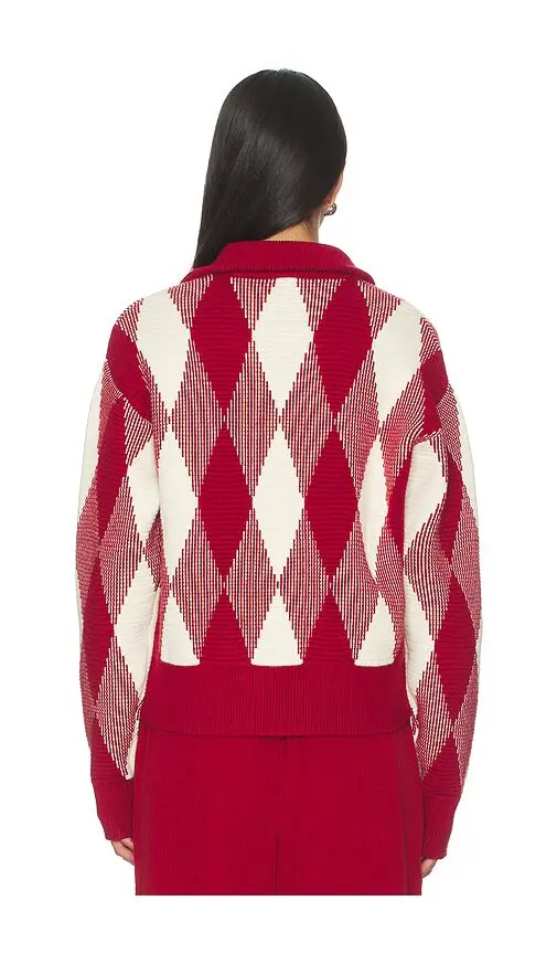 Varley Karina Jacquard Knit Jacket