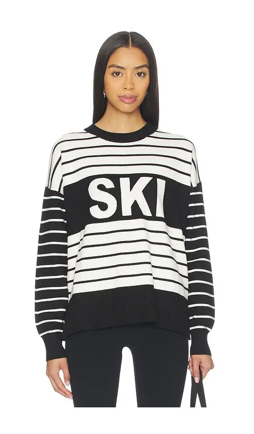 Beach Riot Graphic Knit Sweater