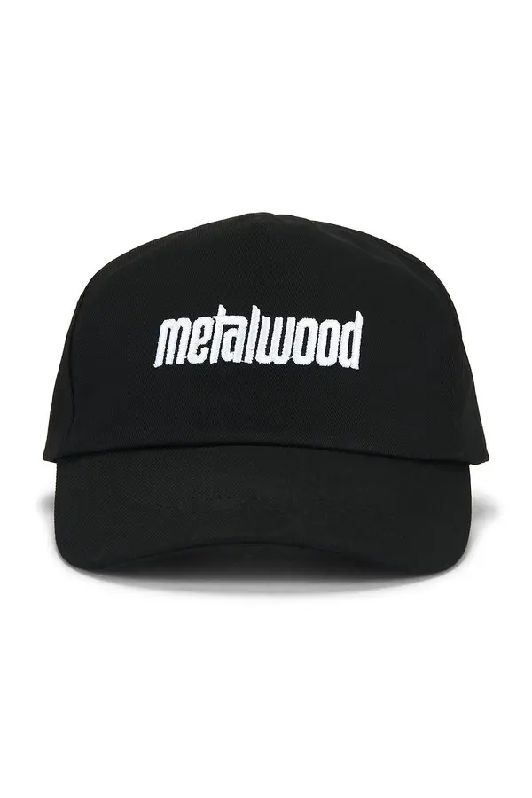 METALWOOD STUDIO Metal Logo 5-panel Cap - Black