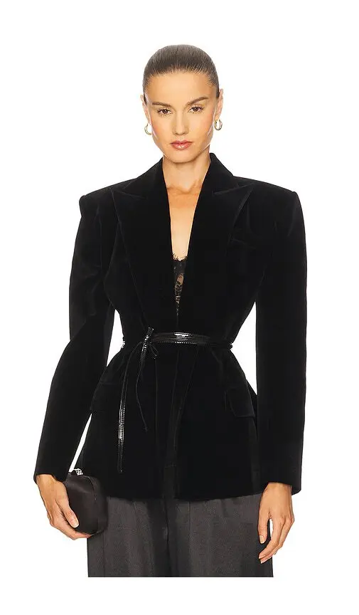 CEREN OCAK Belt Detailed Jacket