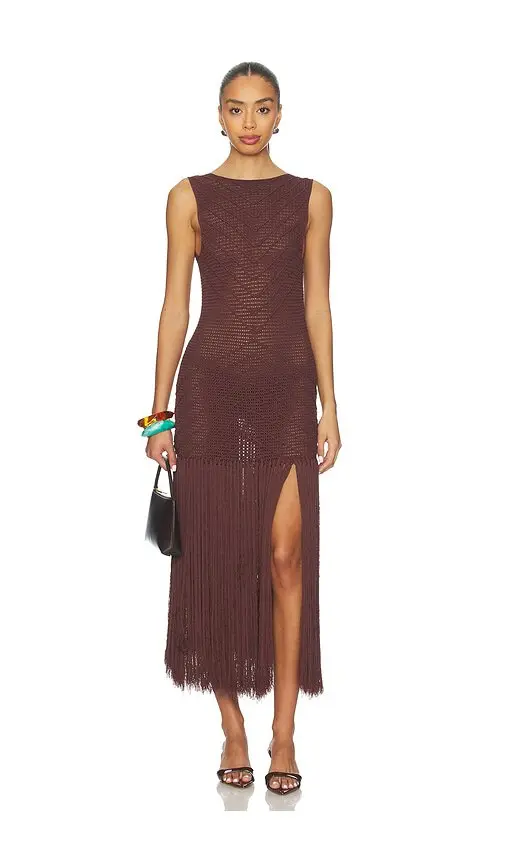 Devon Windsor Leiza Maxi Dress - Brown