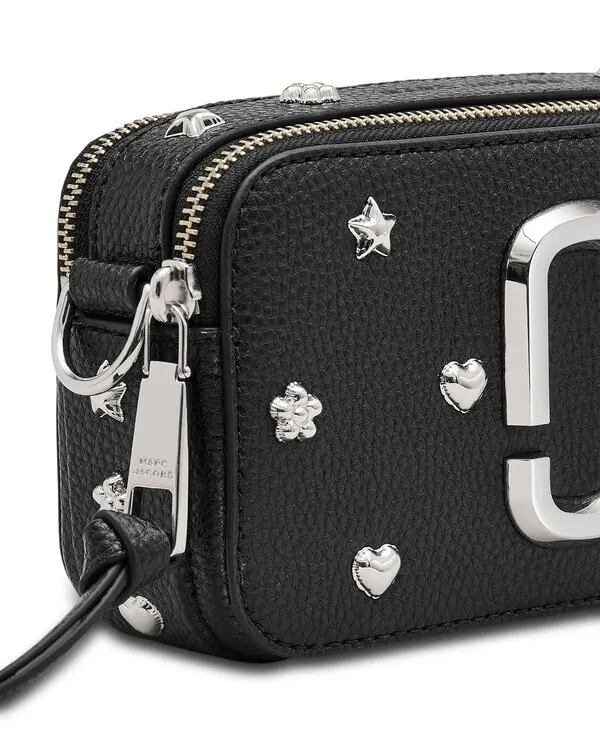 Marc Jacobs The Snapshot Icon Mini Studded Leather Camera Bag - Black Multi