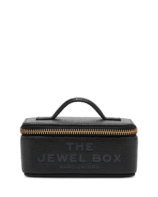 Marc Jacobs The Jewel Box Leather Vanity Case - Black