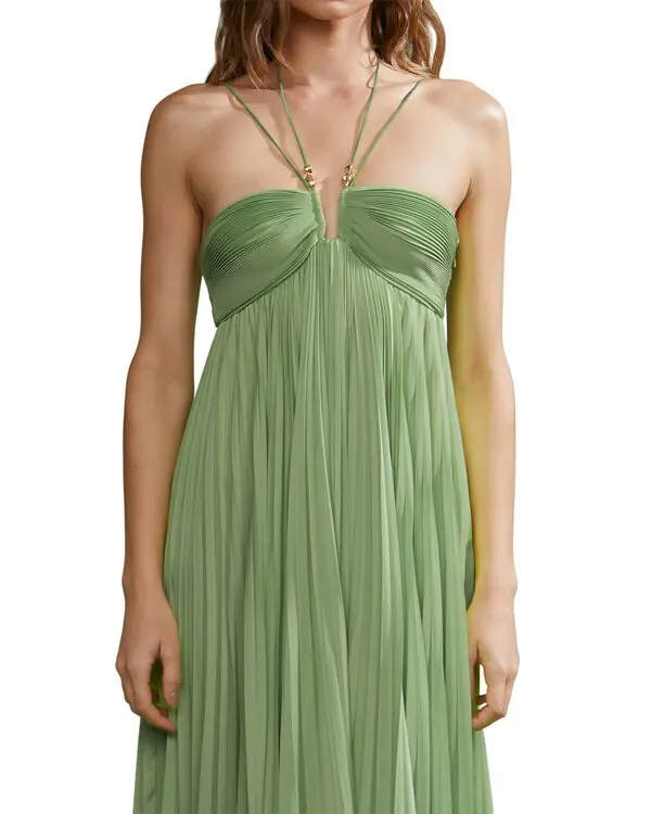 AMUR River Pleated Gown