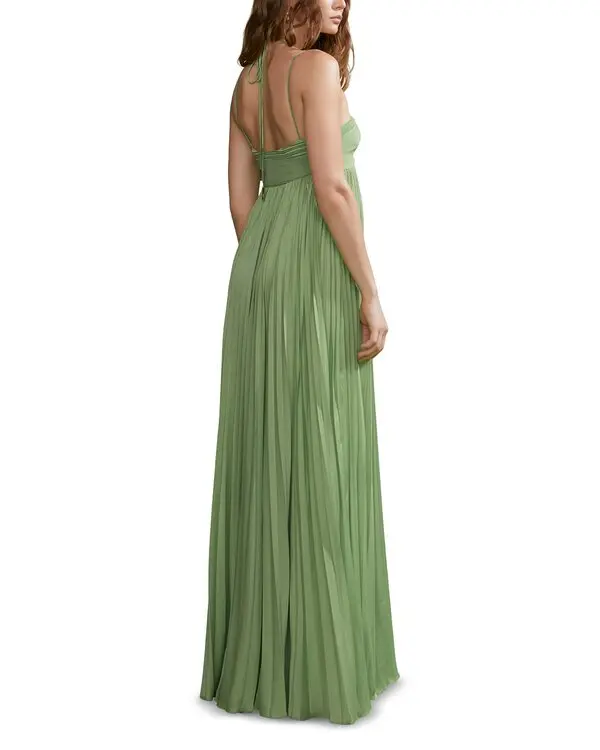 AMUR River Pleated Gown