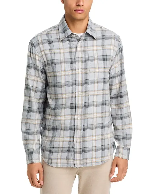 BOSS Owen Relaxed Fit Printed Button Front Shirt