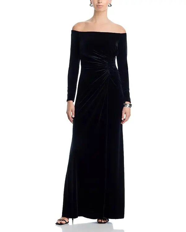 Aqua Velvet Dresses | Editorialist