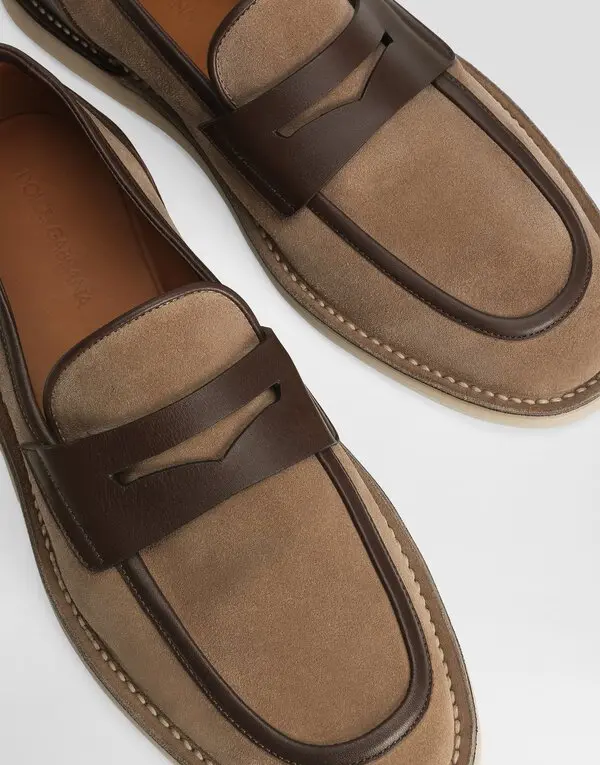 Dolce & Gabbana Split Calfskin Slipper