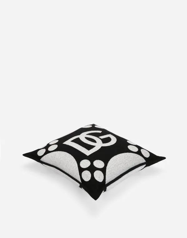 Dolce & Gabbana Wool Jacquard Cushion Medium