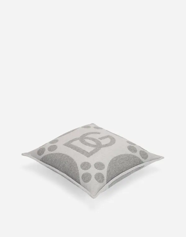 Dolce & Gabbana Wool Jacquard Cushion Medium