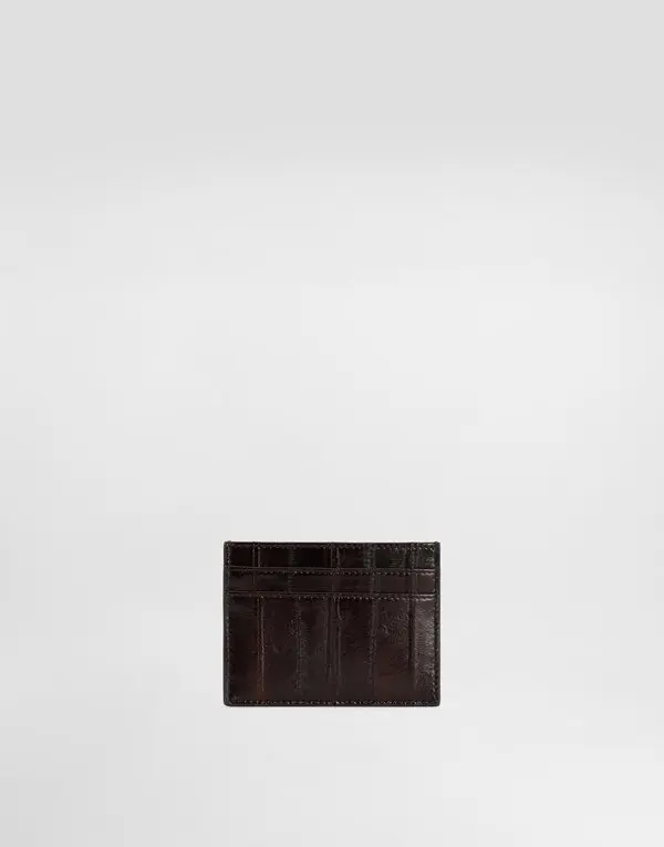 Dolce & Gabbana Eel Leather Card Holder