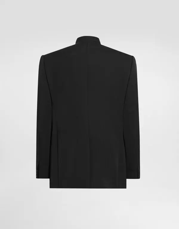 Dolce & Gabbana Double-breasted Wool Gabardine Jacket