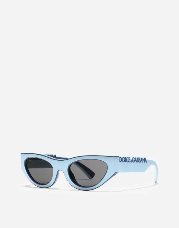 Dolce & Gabbana Sunglasses With Nylon Fiber Frame - Light Blue